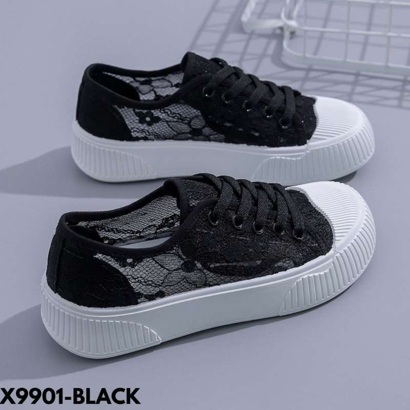 Jual Sepatu Sneakers Wanita Model Terbaru Gaya Cantik Bagus Nyaman ...