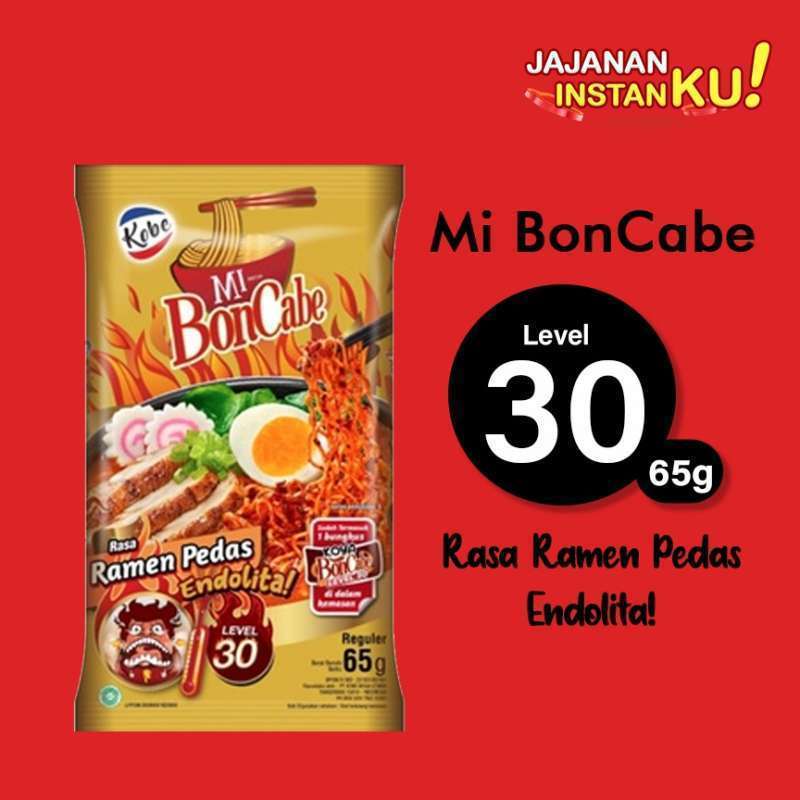 Promo Kobe Mie BonCabe Rasa KUAH Ramen Pedas Level 30 [90 gr] Diskon 64 ...