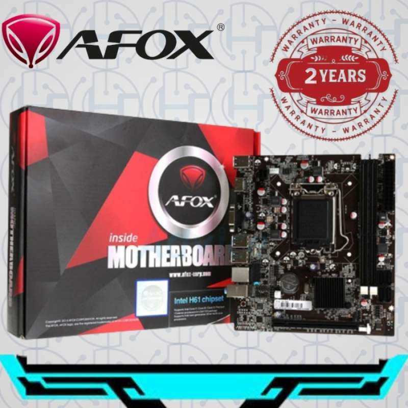 Promo Afox Ih61-Ma5 V2 Intel H61 Lga 1155 Ddr3 Usb 2.0 Vga Hdmi ...
