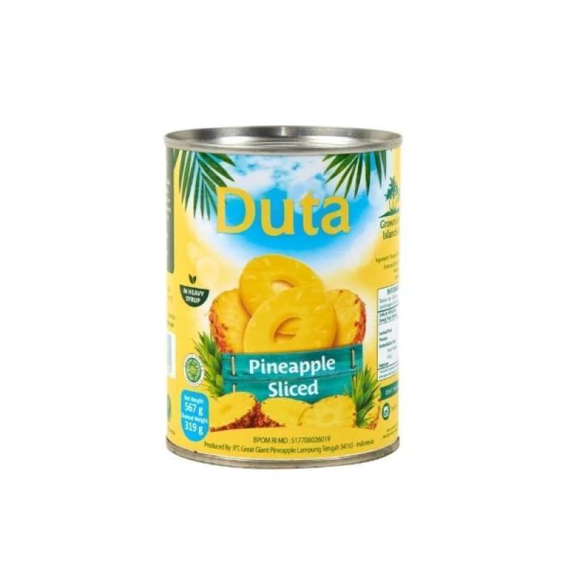 Jual Duta Pineapple Slice In Syrup Can 567 Gr Di Seller Frestive ...