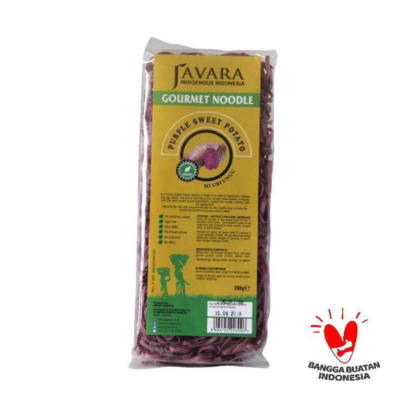 Jual JAVARA NOODLE PURPLE SWEET POTATO 200 GR di Seller FRESTIVE ...