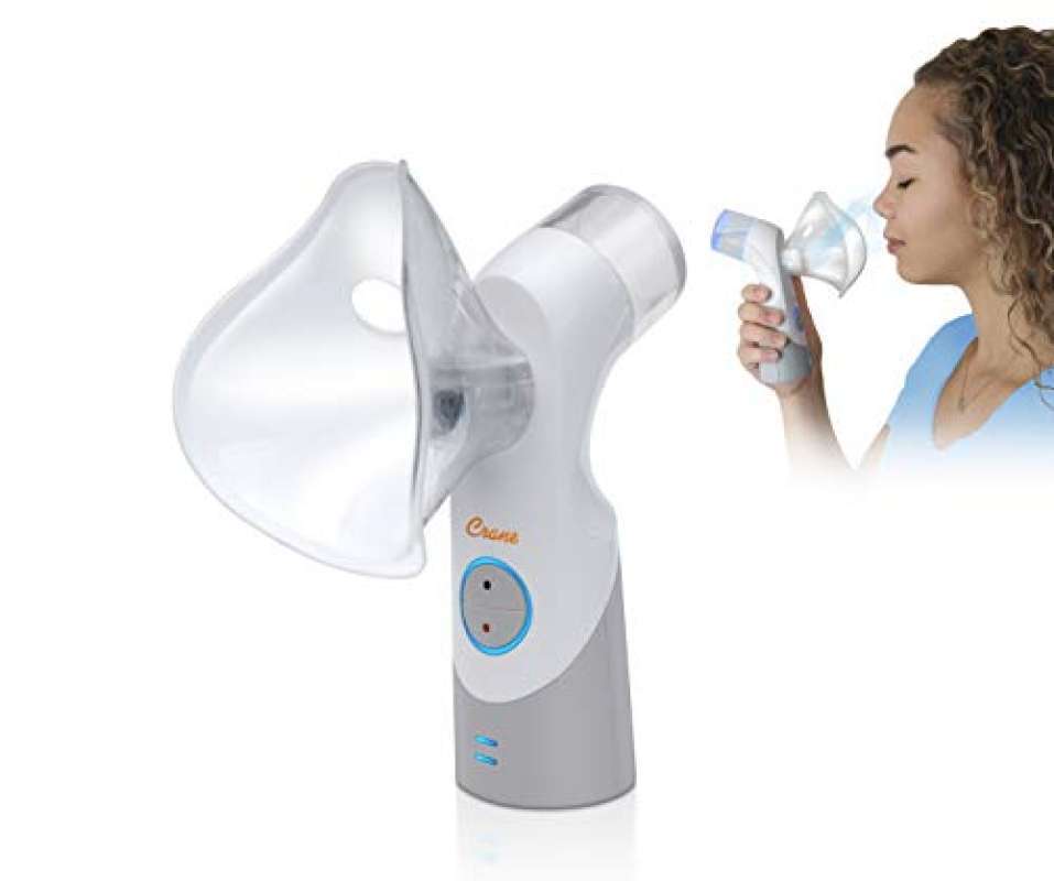 Promo Crane Cordless Rechargeable Warm and Cool Mist Steam Inhaler EE ...