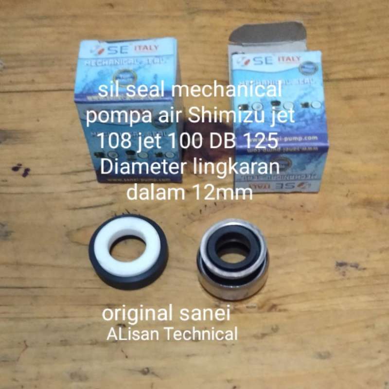 Jual sil seal mechanical pompa air semi jet shimizu jet 108 jet 100 di Seller ALisan Technical ...