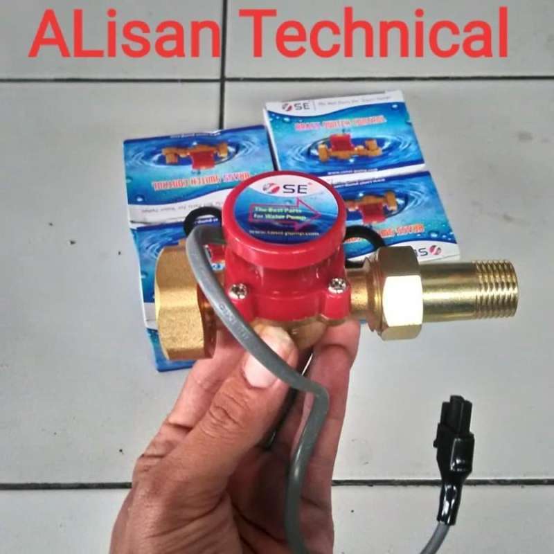 Jual Otomatis Pompa Air Flow Switch 1 X 3/4 -1/2 Sanei Di Seller Alisan ...
