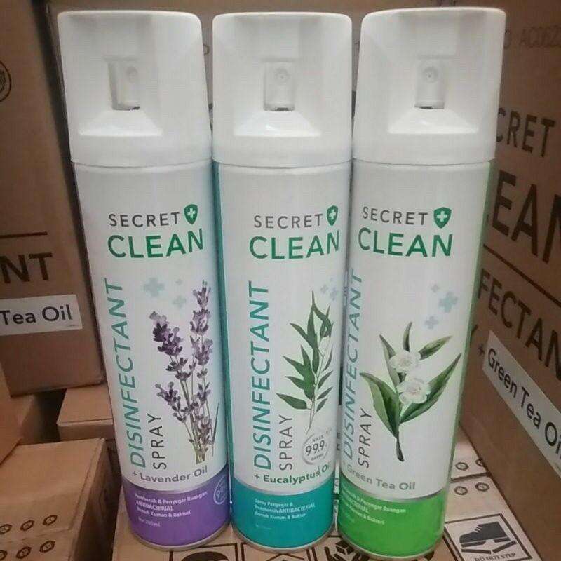 Jual Disinfectant Spray Secret Clean 200ml di Seller Melan Jaya Store ...