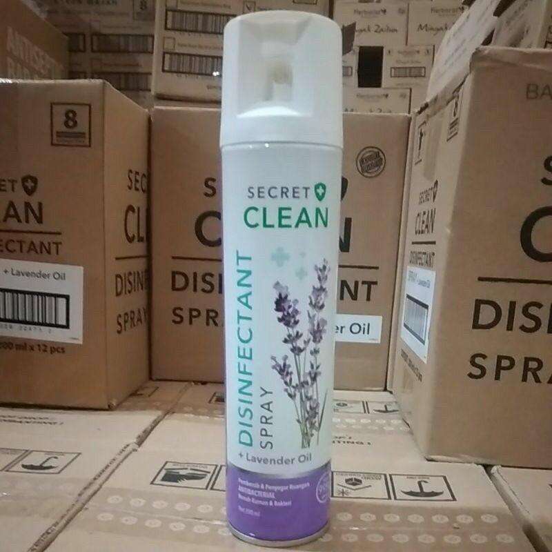 Jual Disinfectant Spray Secret Clean 200ml di Seller Melan Jaya Store ...