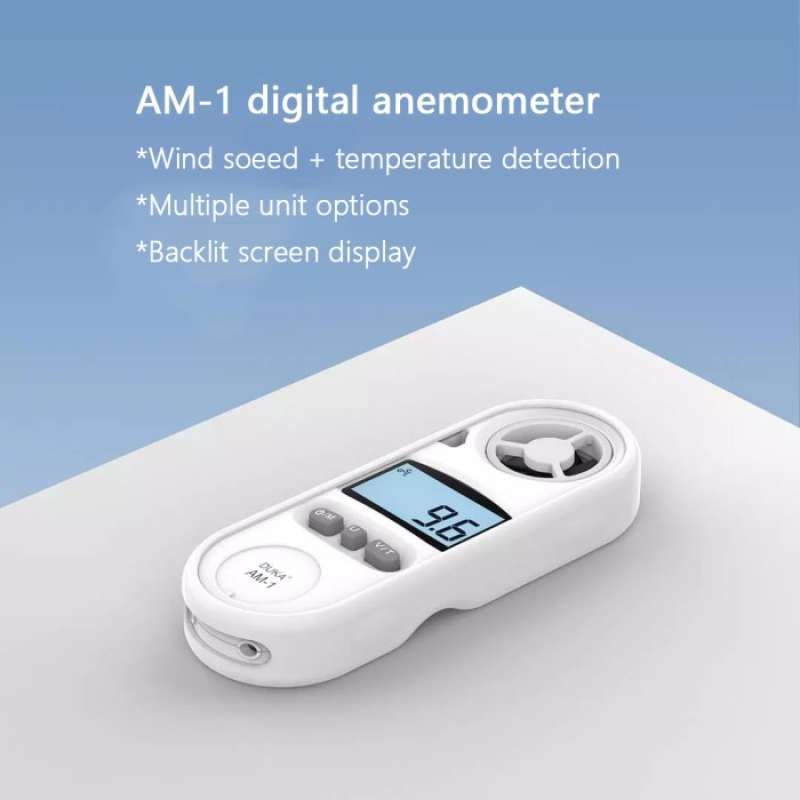 Jual Digital Anemometer Wind Speed Portable Pengukur Kecepatan Angin Di ...