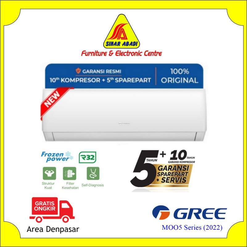 Jual GREE STANDAR MOO5 SERIES - 1PK di Seller Sinar Abadi Bali ...
