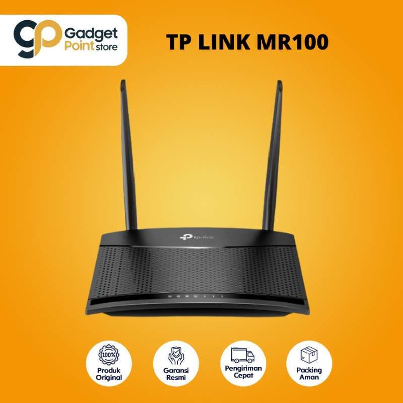 Promo Tp Link Tl Mr Mbps Wireless N G Lte Router Garansi Tahun Diskon Di Seller