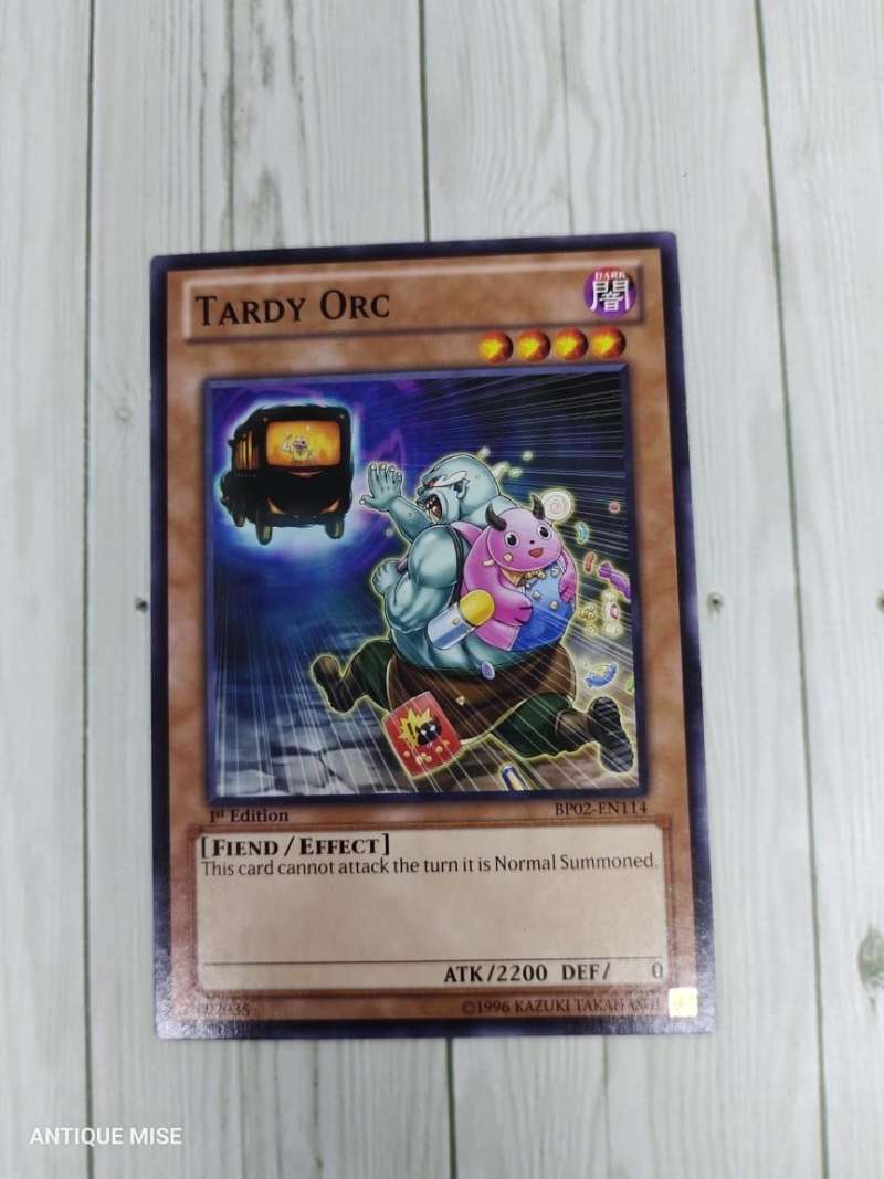 Jual Kartu Yugioh Original Tardy Orc di Seller antique mise - Kartini ...