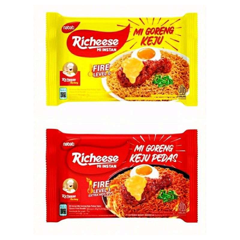 Jual mie richeese 75gr 1dus isi 40 hungkus di Seller TOKO ZALFA 2 ...