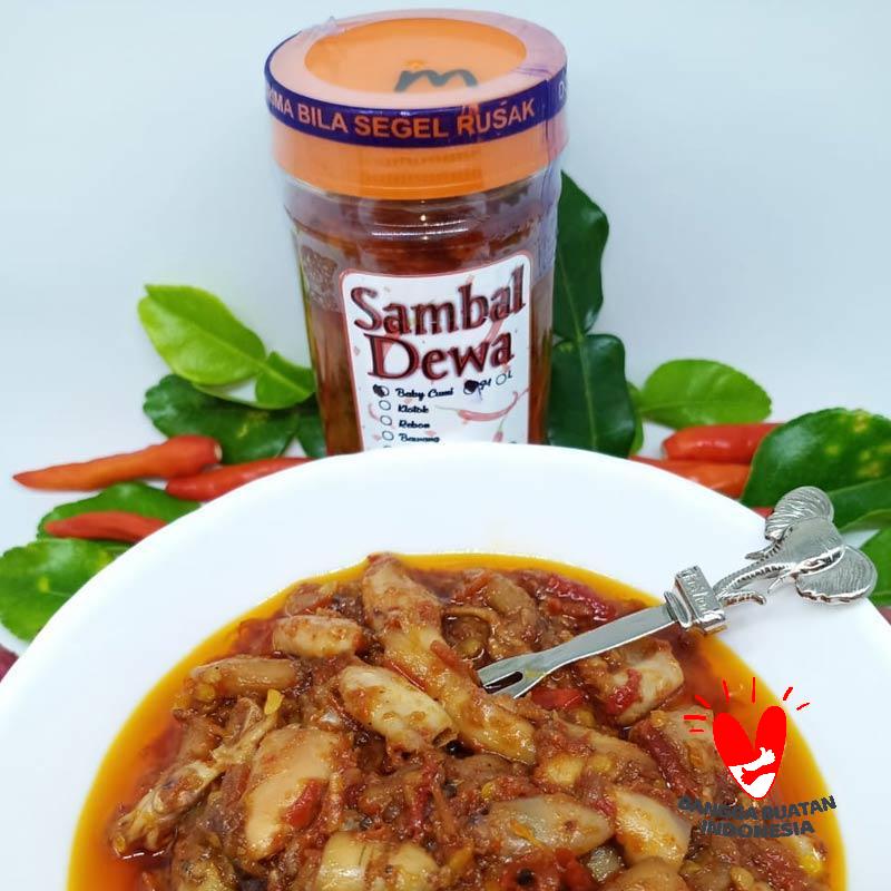 Jual FDN - Sambal_dewa Sambal Baby Cumi [200 g/ Medium] di Seller UMKM Sambal_dewa - Ngagel ...