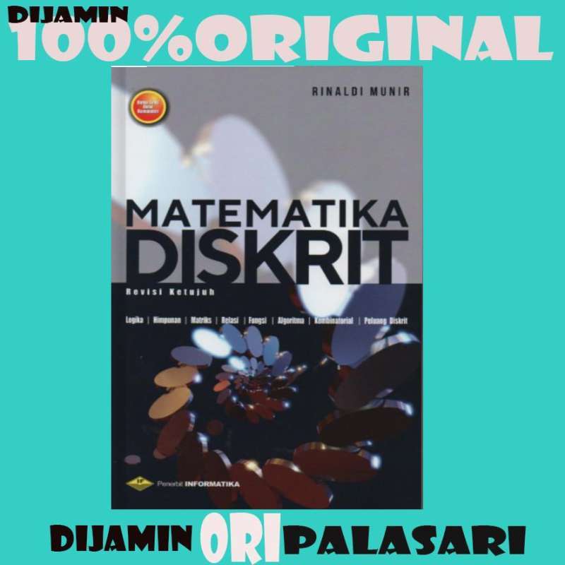 Jual BUKU MATEMATIKA DISKRIT edisi 7 by Renaldi munir di Seller ...