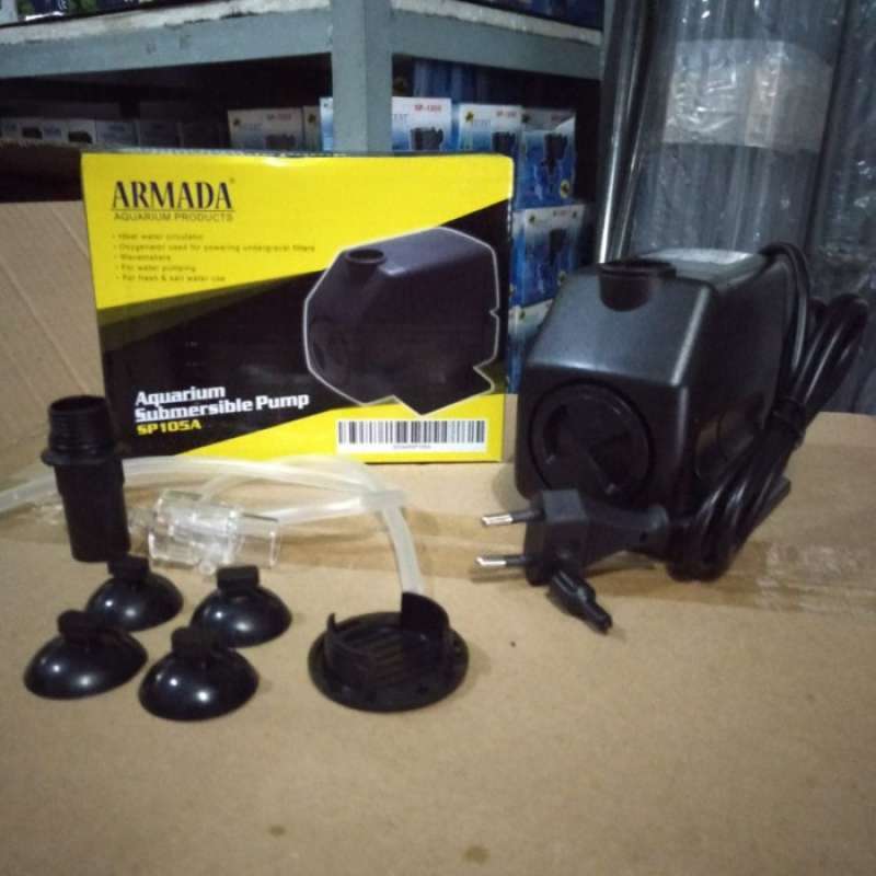Promo Armada SP 105A-Aquarium Kolam Ikan Pompa Celup WaterPump Sekelas ...