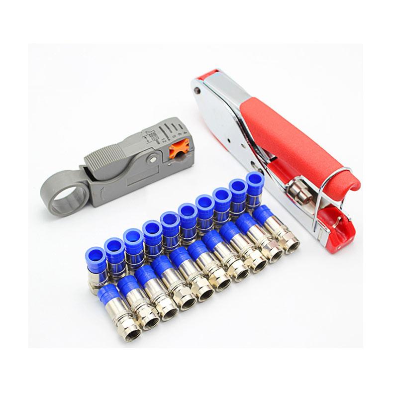 Jual IIT RG59 RG6 Cutter Cable Stripper Coaxial Stripping Tool Coax ...