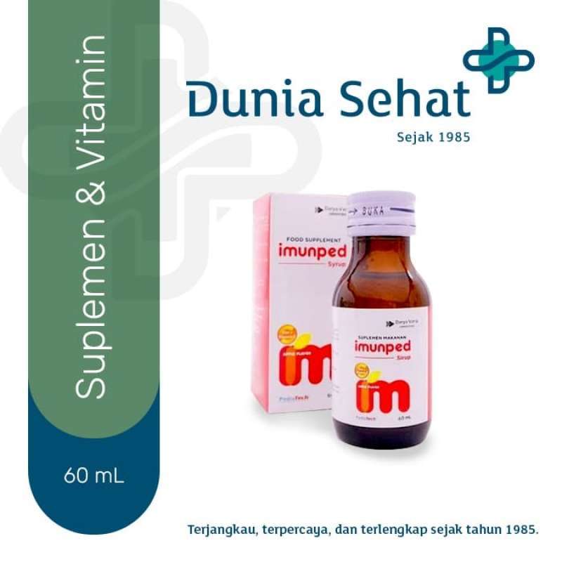 Jual Imunped Sirup 60 Ml|Multivitamin Anak di Seller PALANG MERAH STORE ...