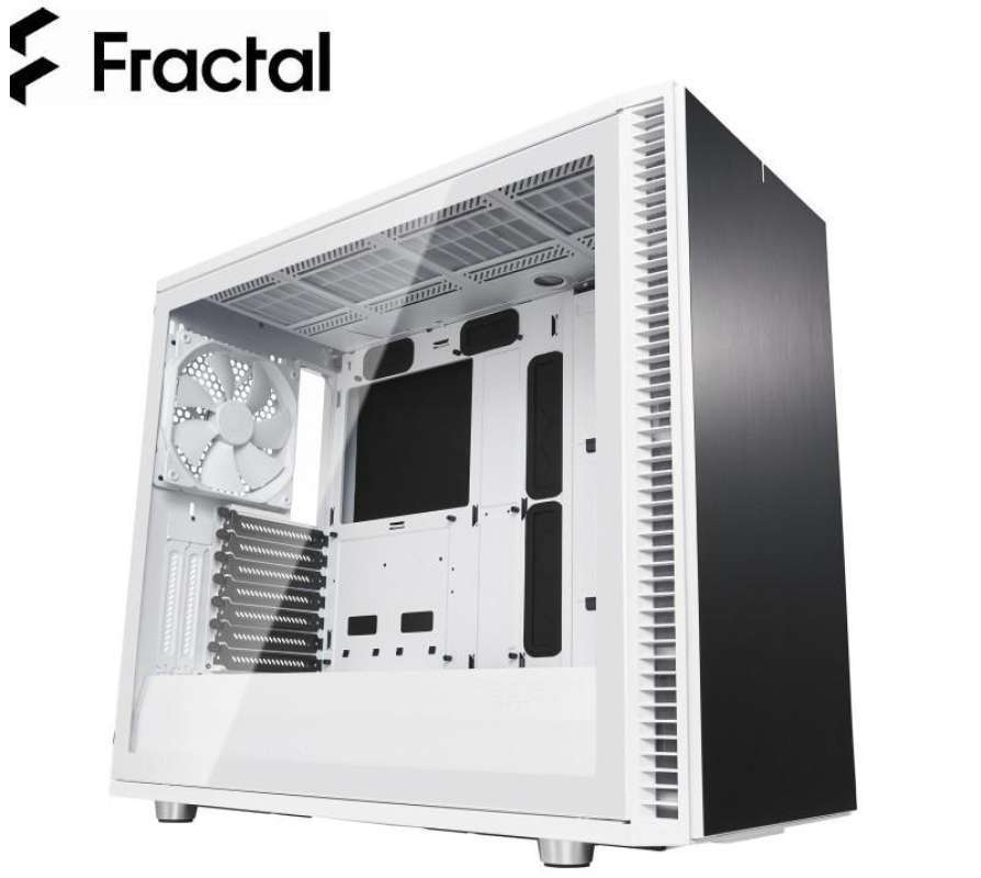 Jual FRACTAL DESIGN Define S2 White Tempered Glas Mid ATX Tower Case di ...