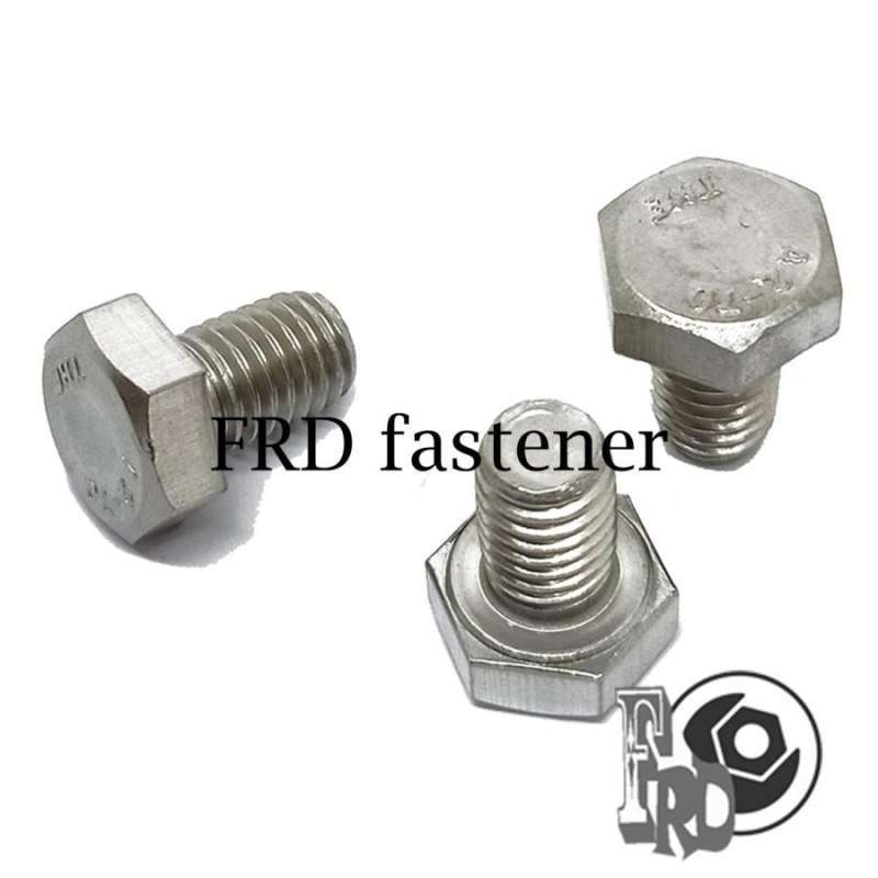 Jual BAUT STAINLEES M6 DIAMETER 6MM KUCI 10 PITCH 1.0 / BO SS 304 MLLI ...