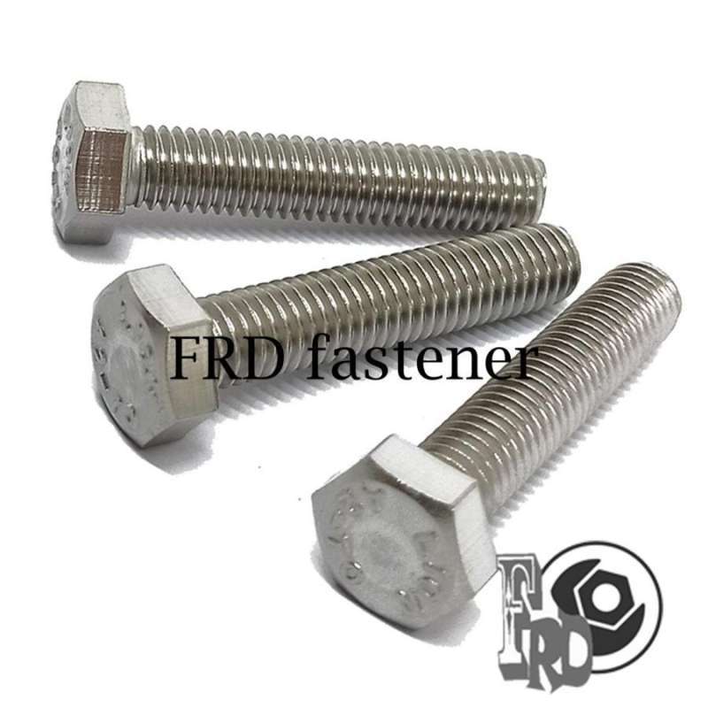 Jual Baut Stainlees M6 Diameter 6mm Kuci 10 Pitch 1.0 / Bo Ss 304 Mlli - 6x100 Di Seller Frd ...