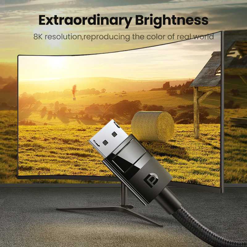 Jual Ugreen 80390 Kabel Displayport Dp Male To Dp Male 1.4 8k Hdr ...