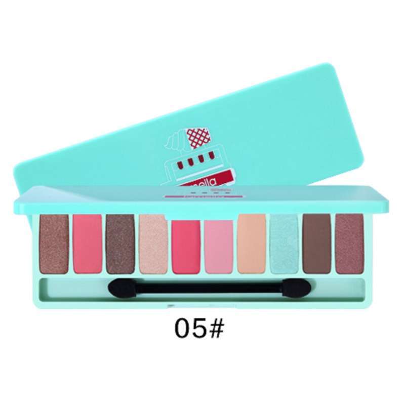 Promo Lameila Eyeshadow 10 colors Makeup mata 10 warna Play Color Eyes ...