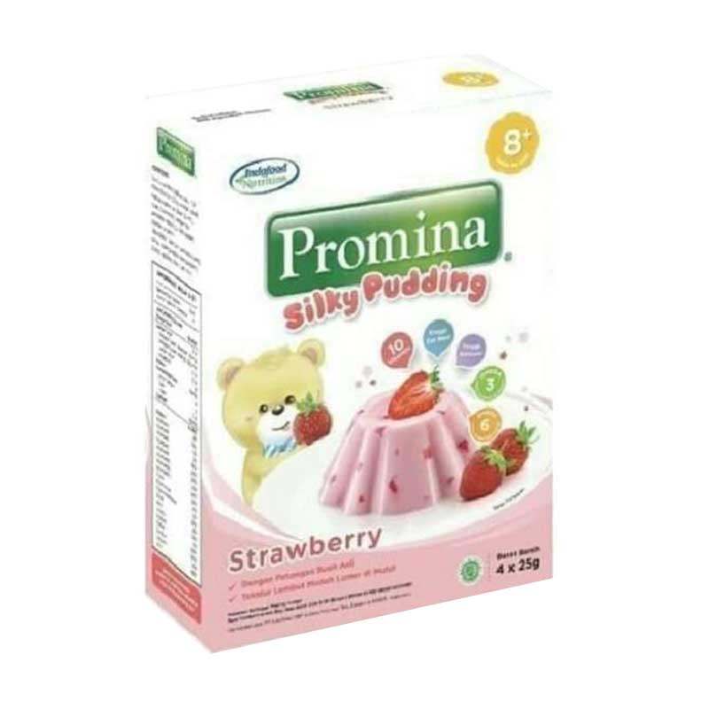 Jual Promina Strawberry Silky Pudding [4 x 25 g] di Seller MiucciaHouse ...