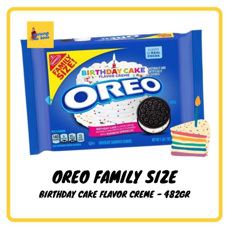 Jual Oreo Family Size Oreo USA Oreo Imported Oreo America All Flavors ...