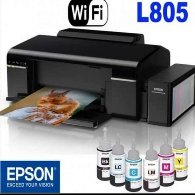 Jual Printer Epson L-805 Photo - Garansi Resmi Di Seller Kawan Baru ...