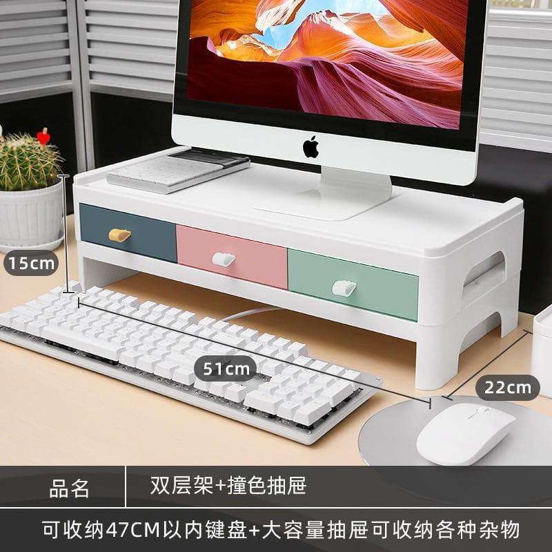 Jual Stand Monitor dudukan Monitor Tempat Monitor Meja Komputer Meja ...