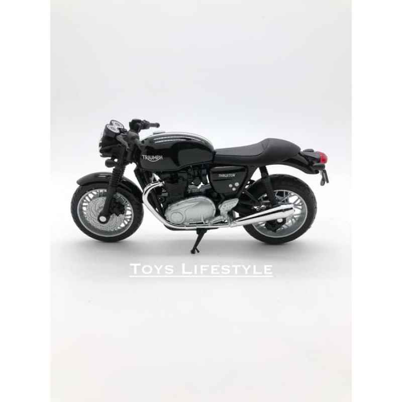 Jual Welly Diecast - Triumph Thruxton 1200 Skala 1:18 di Seller Toys ...