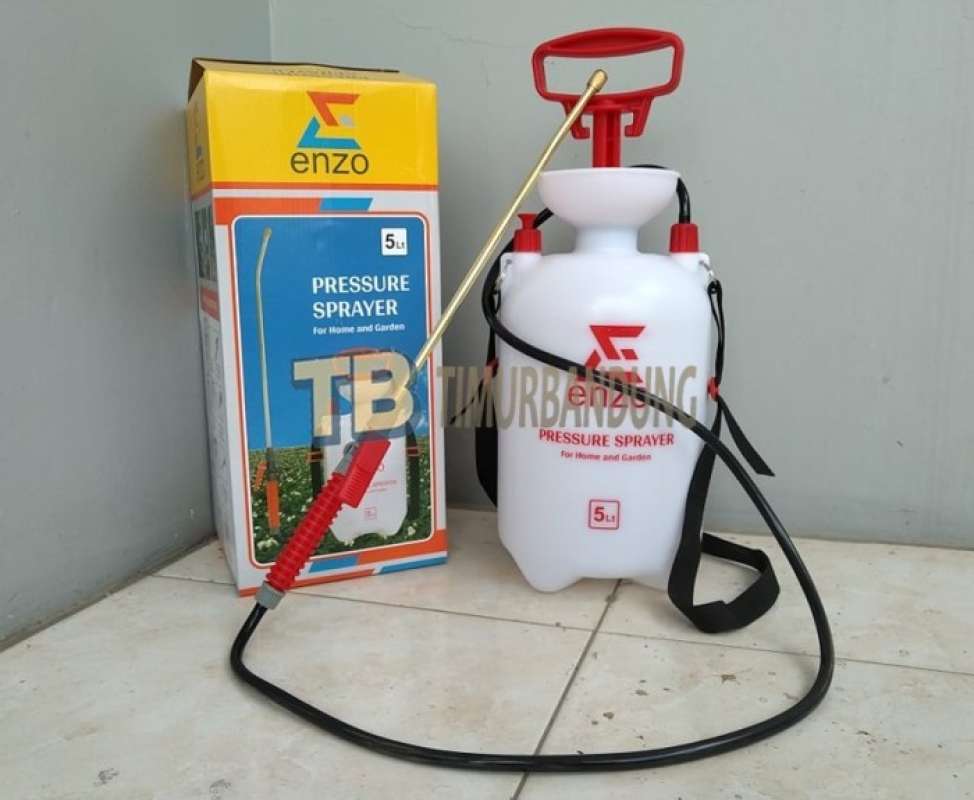 Promo Alat Semprot Tanaman Hama 5 Liter ENZO Pressure Sprayer Diskon 33 ...