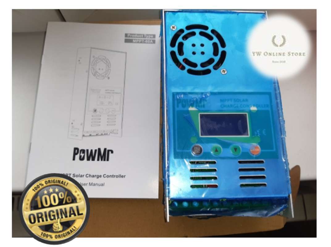 Jual Powmr Solar Charge Controller Mppt Automatic 12v/24v/36v/48v 60a - Mppt-60a Di Seller Yw ...