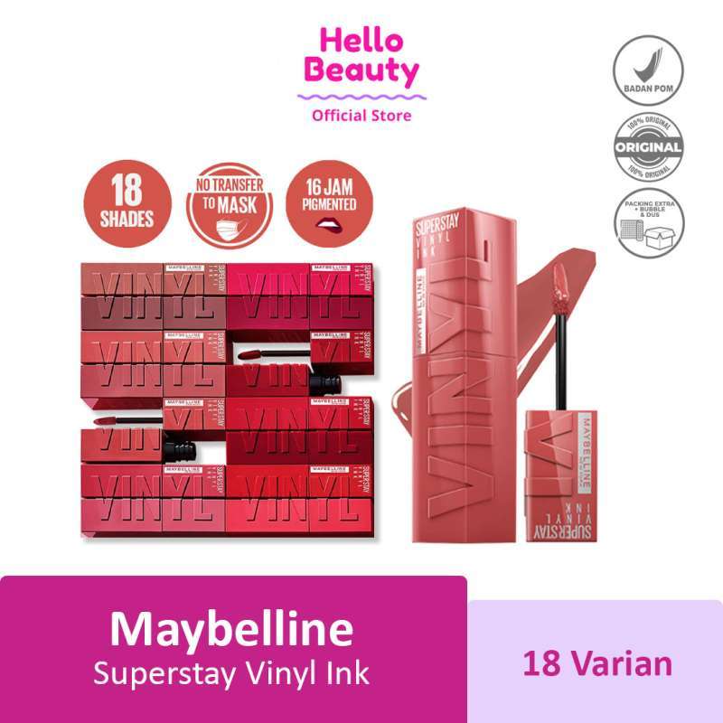 Promo Maybelline Superstay Vinyl Ink - 30 Unrivaled Diskon 22% Di ...
