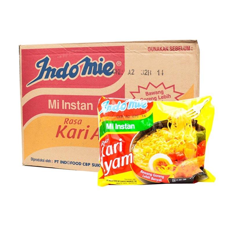 Promo Indomie Kari Ayam Mie Instan [40 pcs] Diskon 16% di Seller toko ...