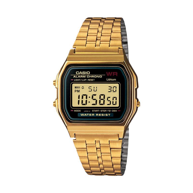 Promo Casio Retro Jam Tangan Pria A159wgea-1df Diskon 40% Di Seller Casio Authorized Official ...