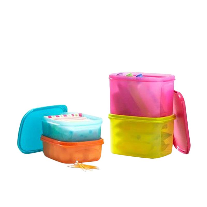 Jual Tupperware Mini Rectangular Set [4 pcs] di Seller D'Secret - Suko ...