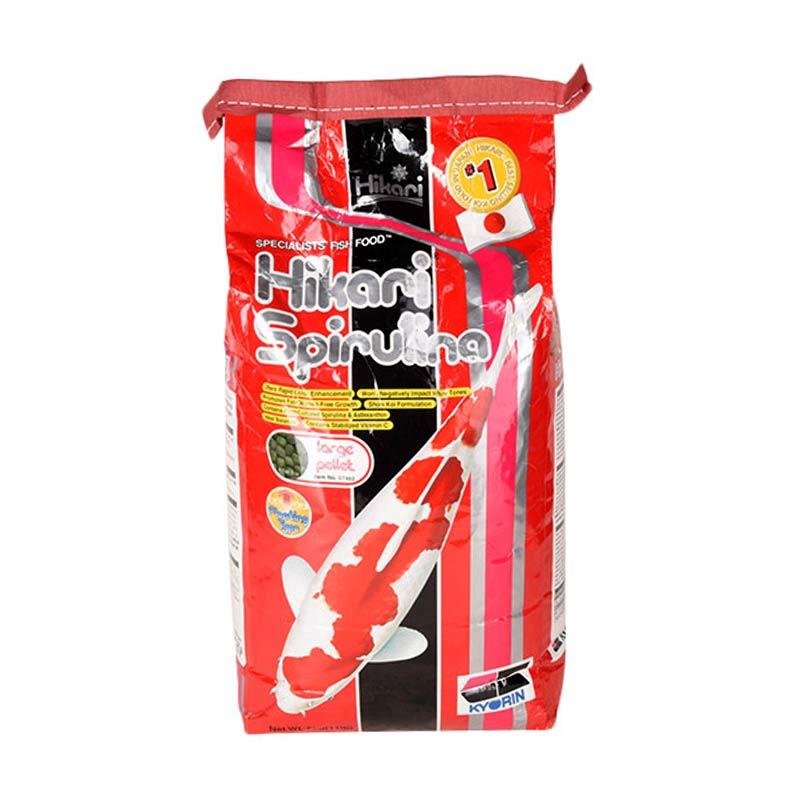 Jual Hikari Spirulina Pakan Koi [Large Pellet @5kg] by IOKOI Fish di ...