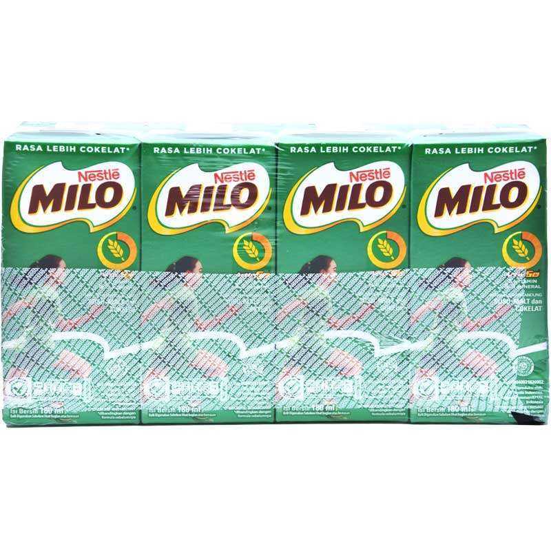 Jual MILO UHT Activ-Go Pack 4 x 180ml di Seller Alfamart Click ...