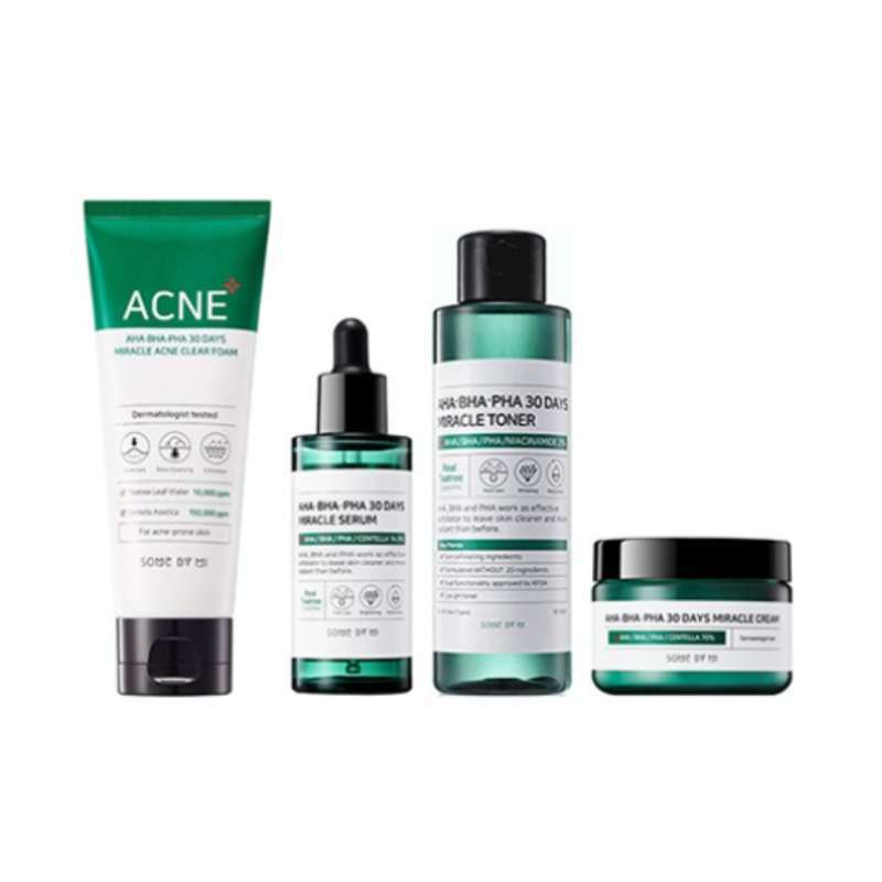 Jual SOMEBYMI AHA BHA PHA 30 Days Miracle Set 4EA Paket Perawatan Kulit ...