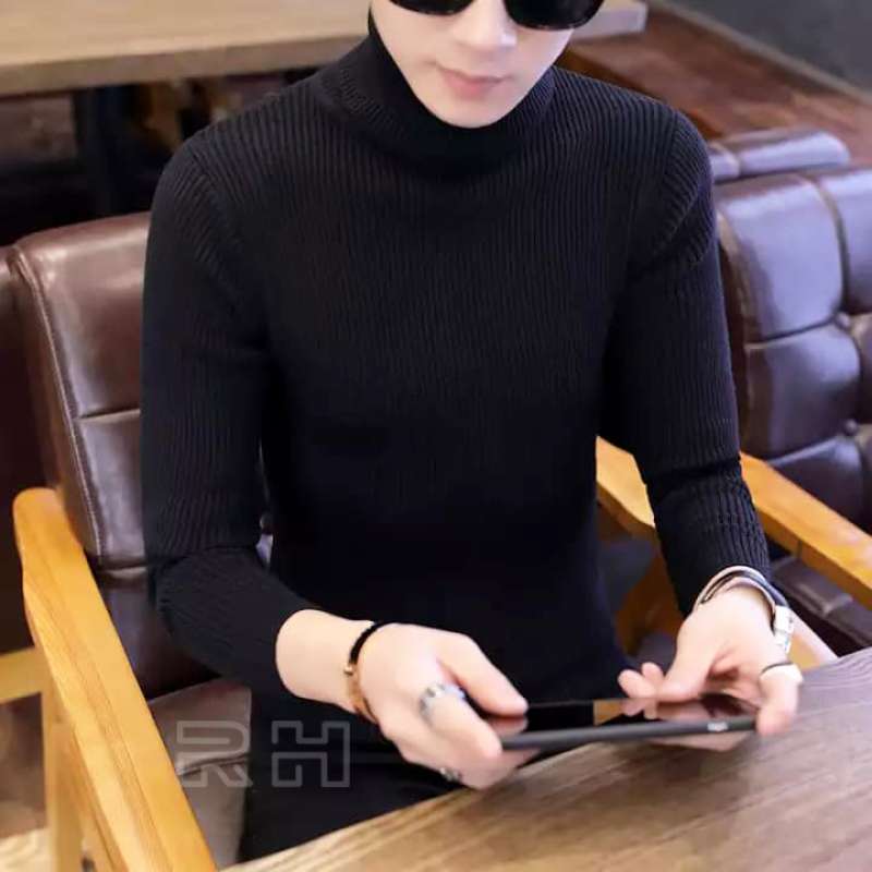 Promo Rhcollections - Baju Rajut Pria / Sweater Turtleneck Pria Salur ...