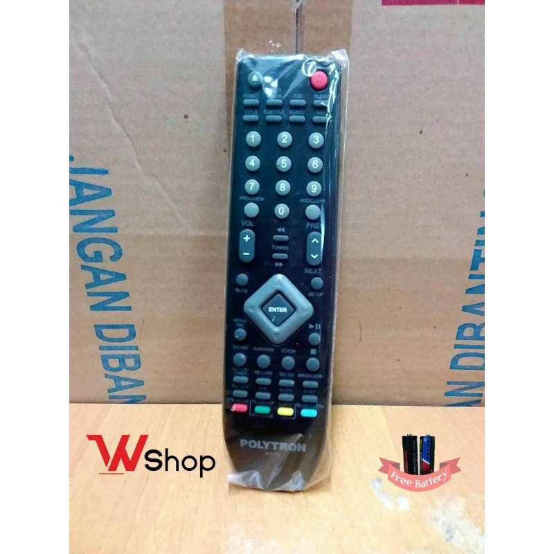 Promo REMOT TV LCD LED POLYTRON ORIGINAL Diskon 5% di Seller Whop ...
