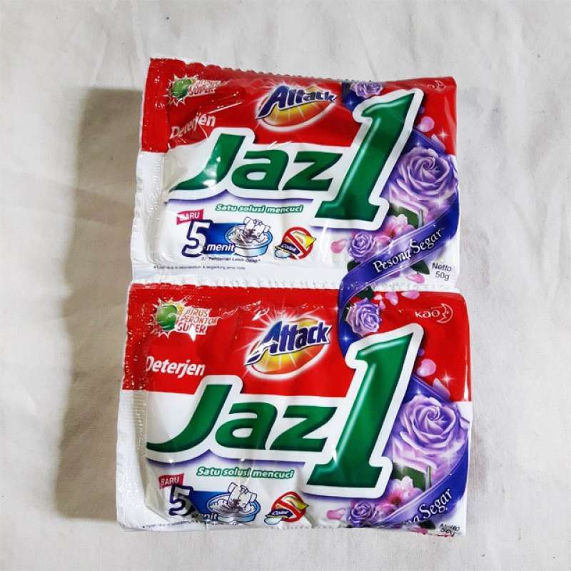Jual Attack Jaz1 Sachet Pesona Segar [6pcs / 50gr] ungu di Seller Kudo ...