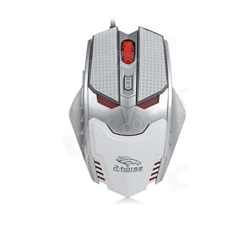 Promo MOU-RH1591 R-Horse Gaming Mouse FC-1591 Model Terminator - Putih ...
