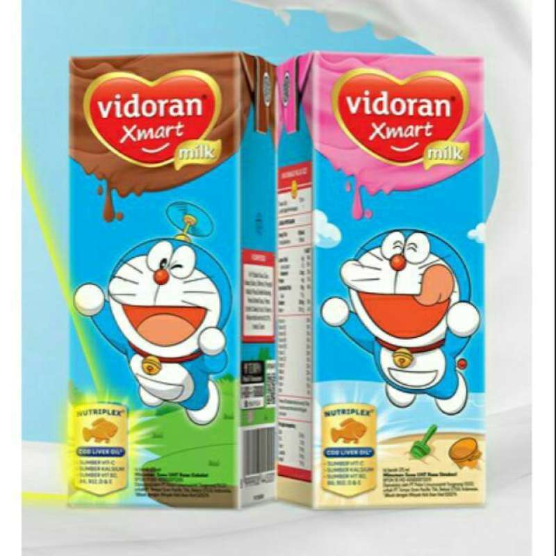 Jual SUSU UHT VIDORAN XMART KIDS 175 ML (1 KARTON @24 PCS) Rasa ...