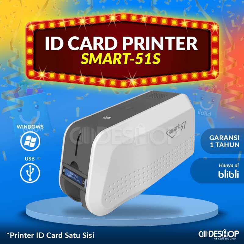 Jual Printer Kartu Idp Smart 51 S Original Harga Termurah Juli 2024 ...