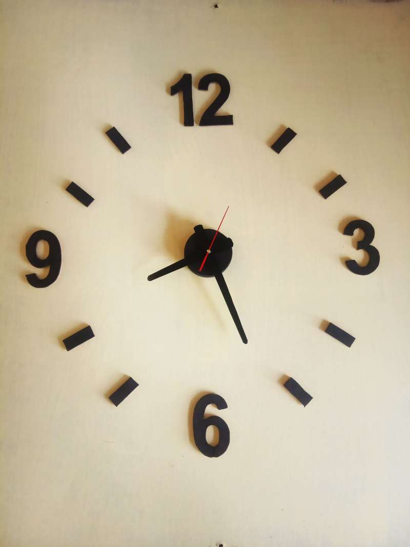 Promo jam dinding besar model 4 angka Diskon 10% di Seller Bagus jam ...