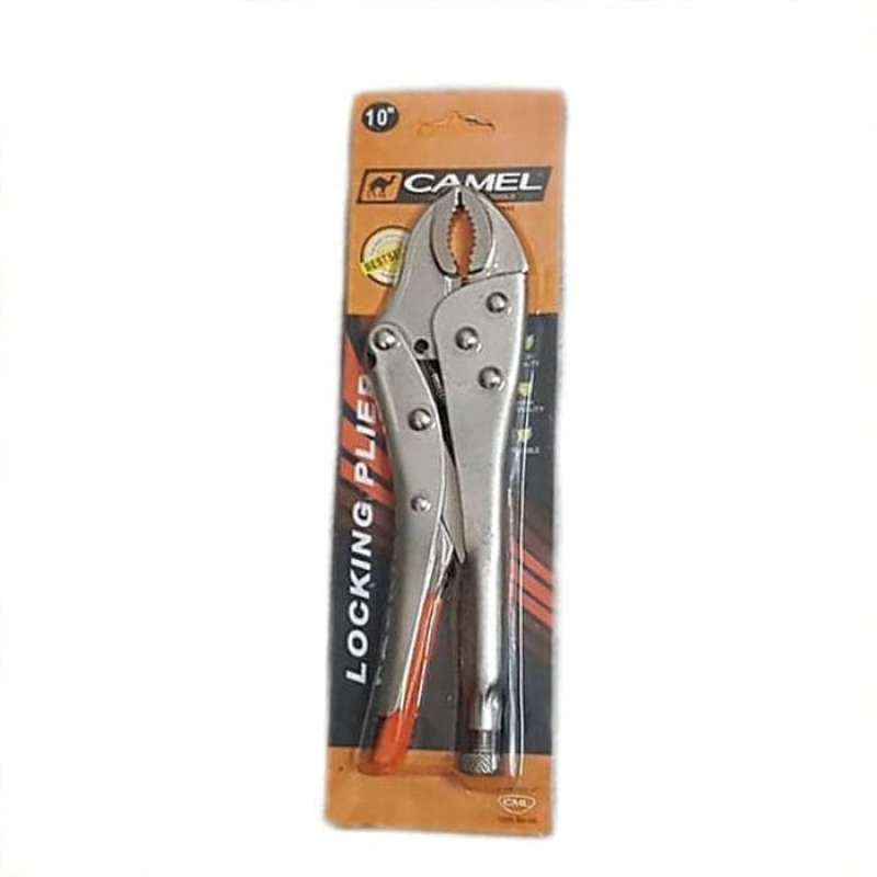 Promo Tang Camel Tang Buaya Chrome 10 Inch Gagang Lapis Besi Locking ...