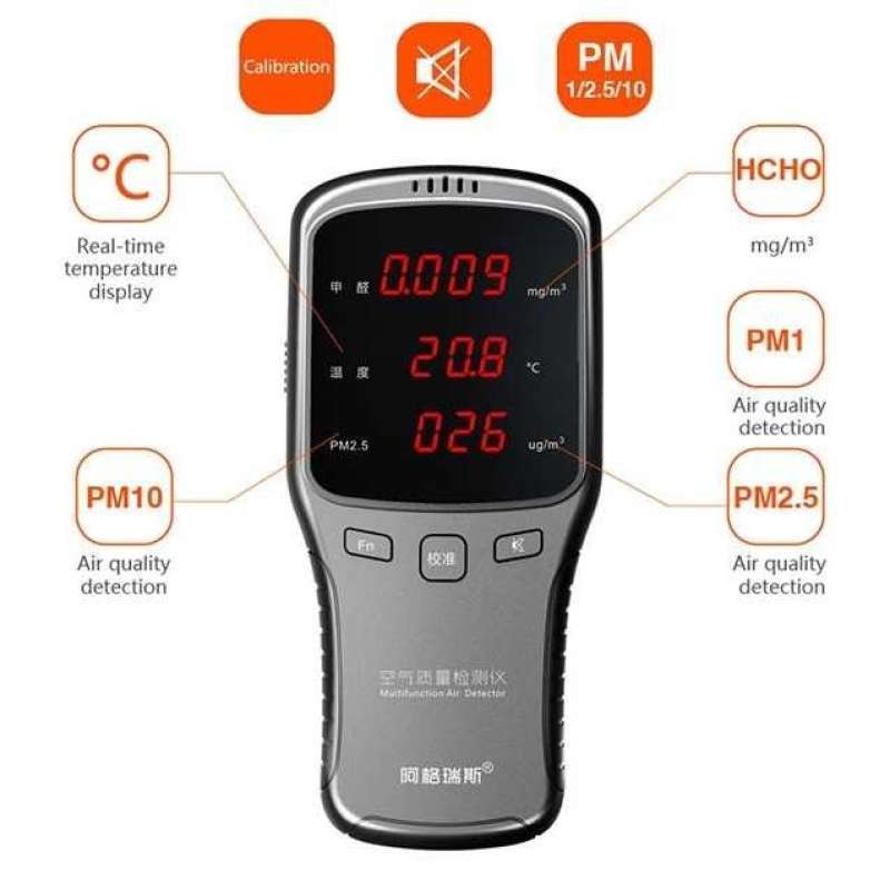 Jual Air Quality Formaldehyde Detector Sensor Detektor Udara Bersih Di ...