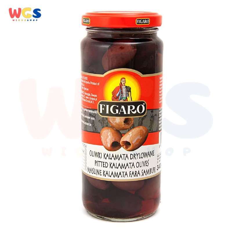 Jual Figaro Pitted Kalamata Olives 450 Gr - Buah Zaitun Kalamata Di ...