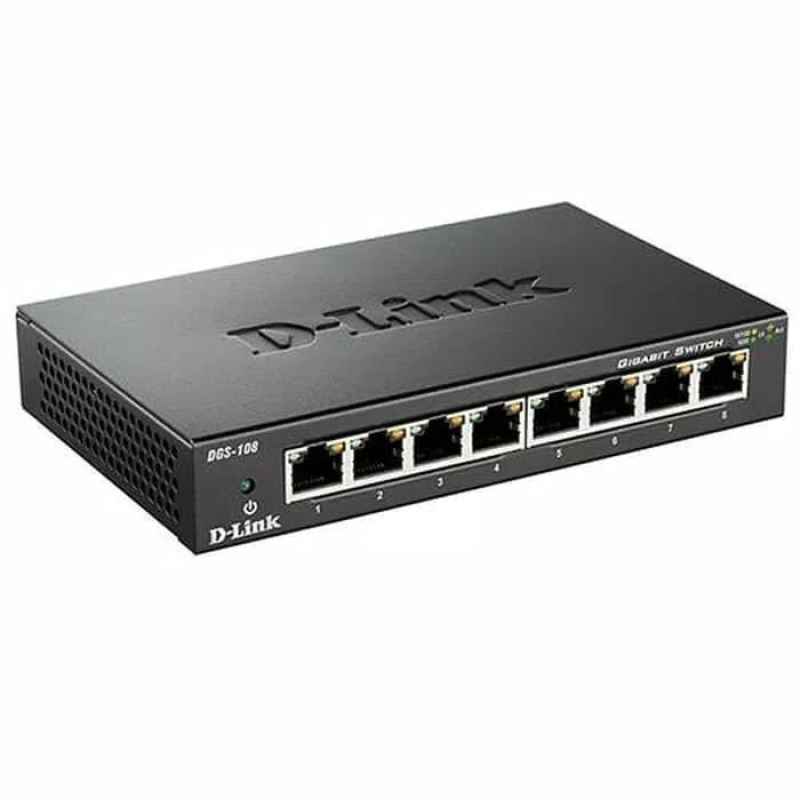 Jual DLINK Switch Hub 8 Port DGS-1008 Gigabit - Multicolor di Seller ...